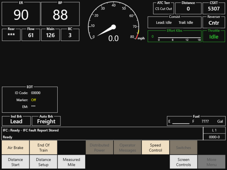External Locomotive Display – railcoder
