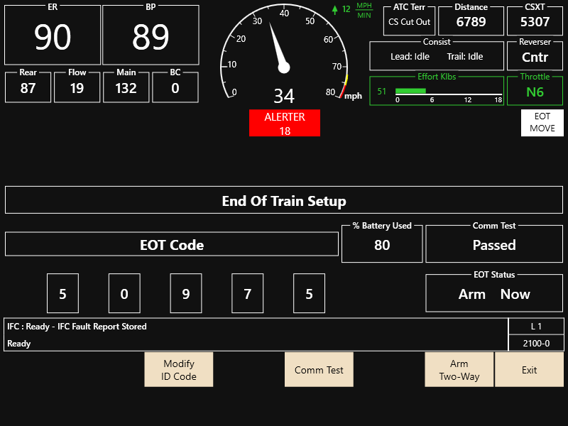 External Locomotive Display – railcoder